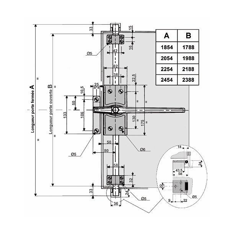 Fermod 219 Basquillverschluss