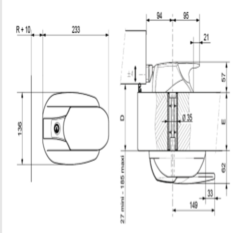 Fermod 431 Verschluss automatisch
