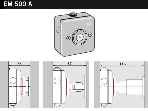 Dorma EM 500 Haftmagnet | Dorma EM 500 A | 69011531